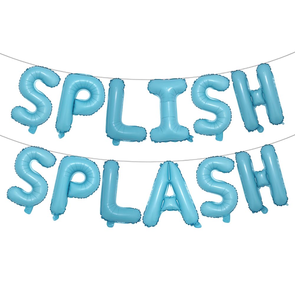 Amazon.com: Splish Splash Birthday Decoration Boy Splish Splash ...