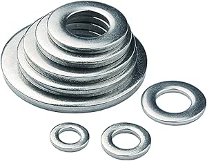 Amazon.com: EVepes Xuhuhu-Flat Washers M1.6 M2 M2.5 M3 M3.5 M4 M5M6 304 Stainless Steel Flat ...