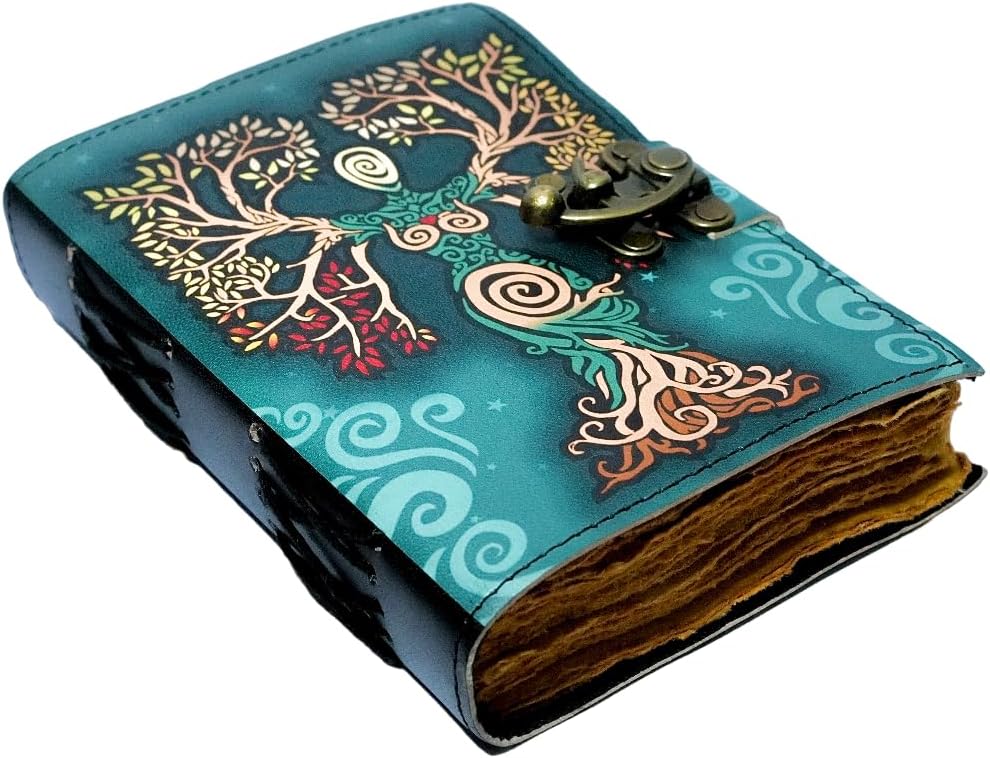 Amazon.com : ARTISTRY ARTS Blank Spell Book Of Shadows Journal With ...