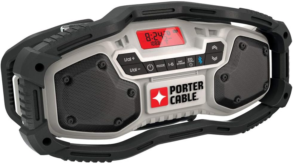 Amazon.com: PORTER-CABLE Bluetooth Speaker & Radio (PCC771B) : Electronics