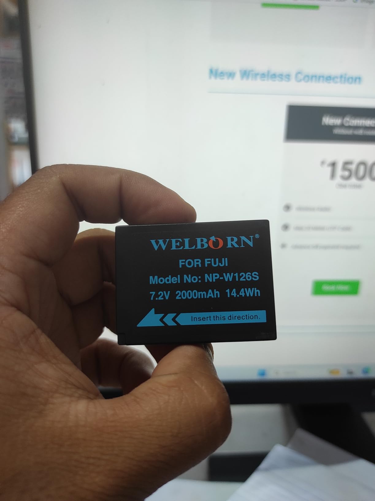 Buy WELBORN NP-W126S (2800 mAh) Camera Battery Compatible with Fujifilm ...