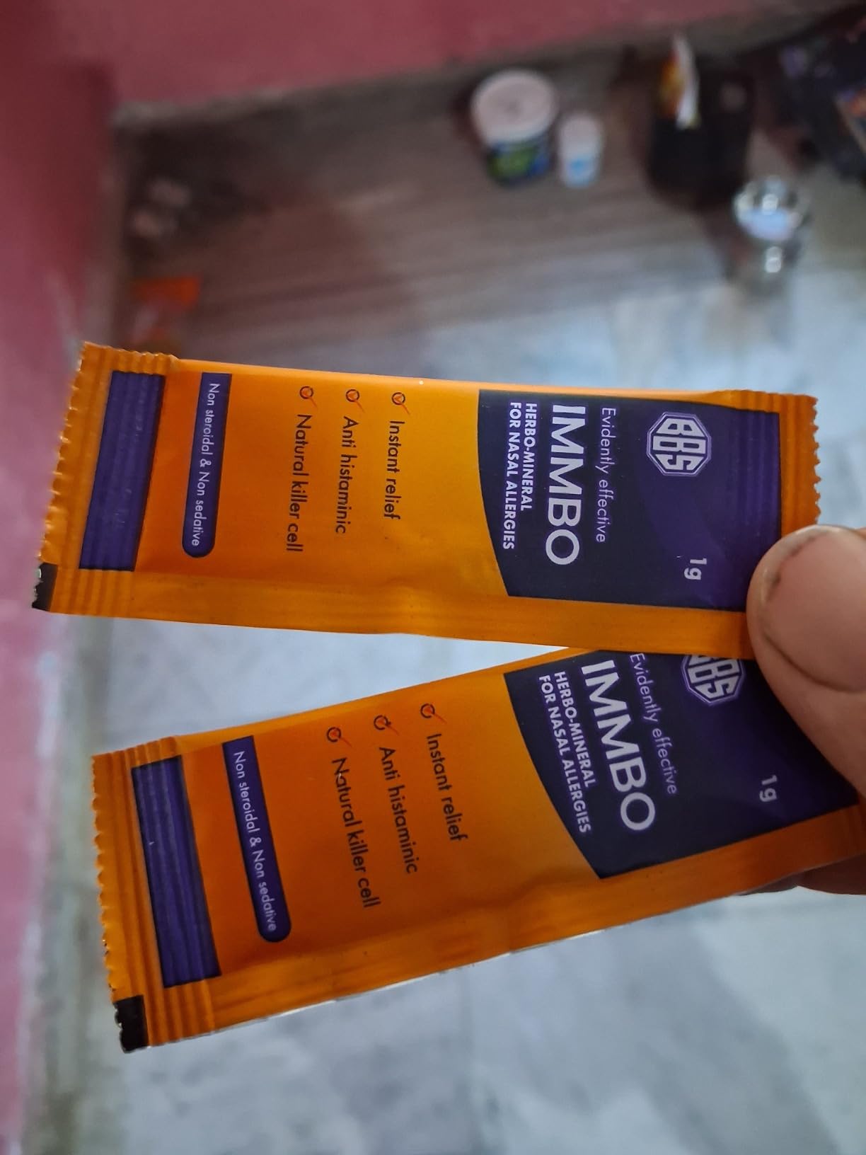 Immbo - Herbo Mineral for Nasal Allergies - Pack of 9 : Amazon.in ...