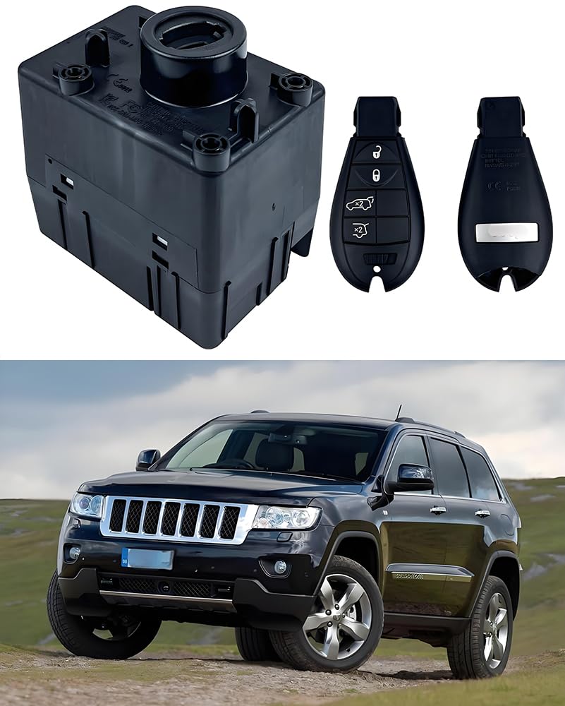 Amazon.com: 68210150AB Ignition Switch Module Kit w/ 2 Keys, Compatible ...