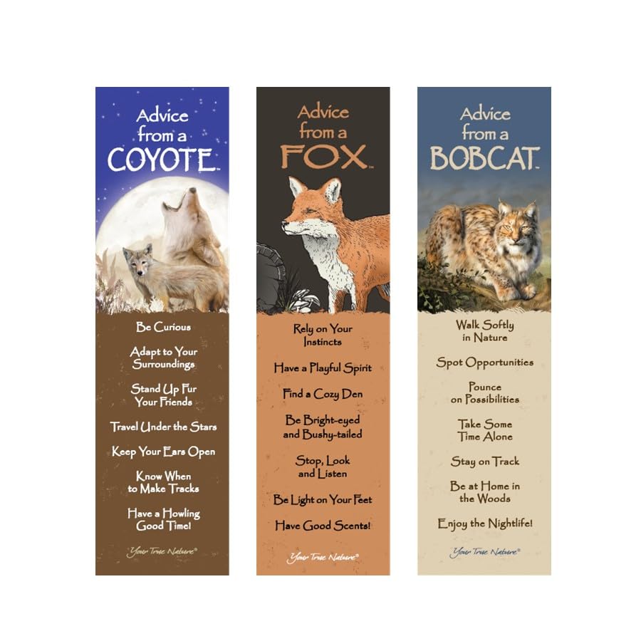 Amazon.com: Your True Nature Advice from Nature 3 Bookmark Small ...