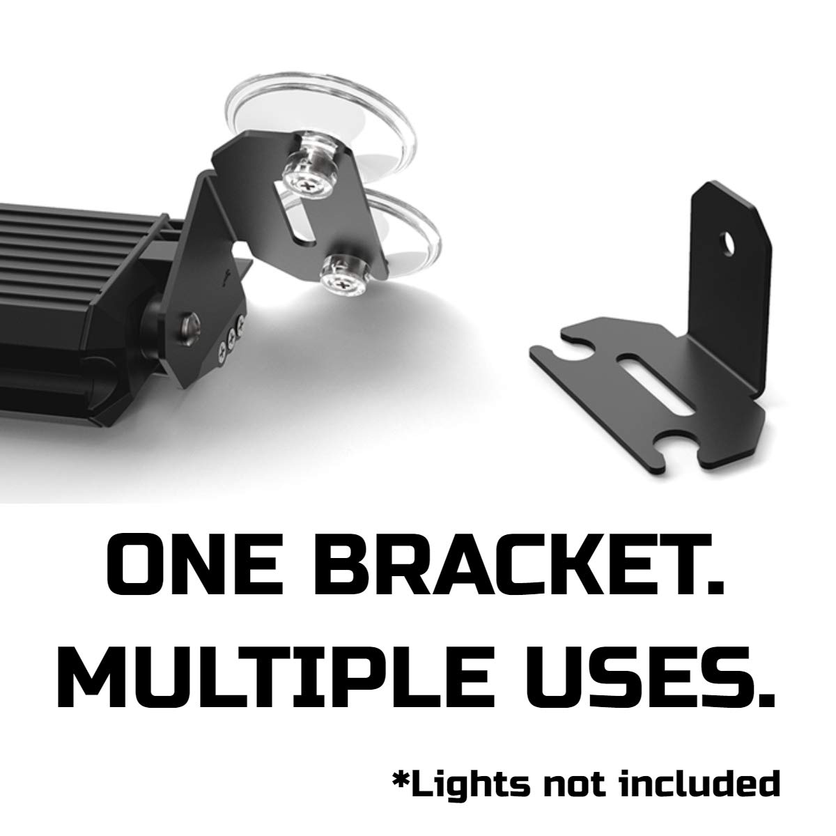 360 Suction Cup & L Bracket For For SpeedTech Lights Striker Series ...