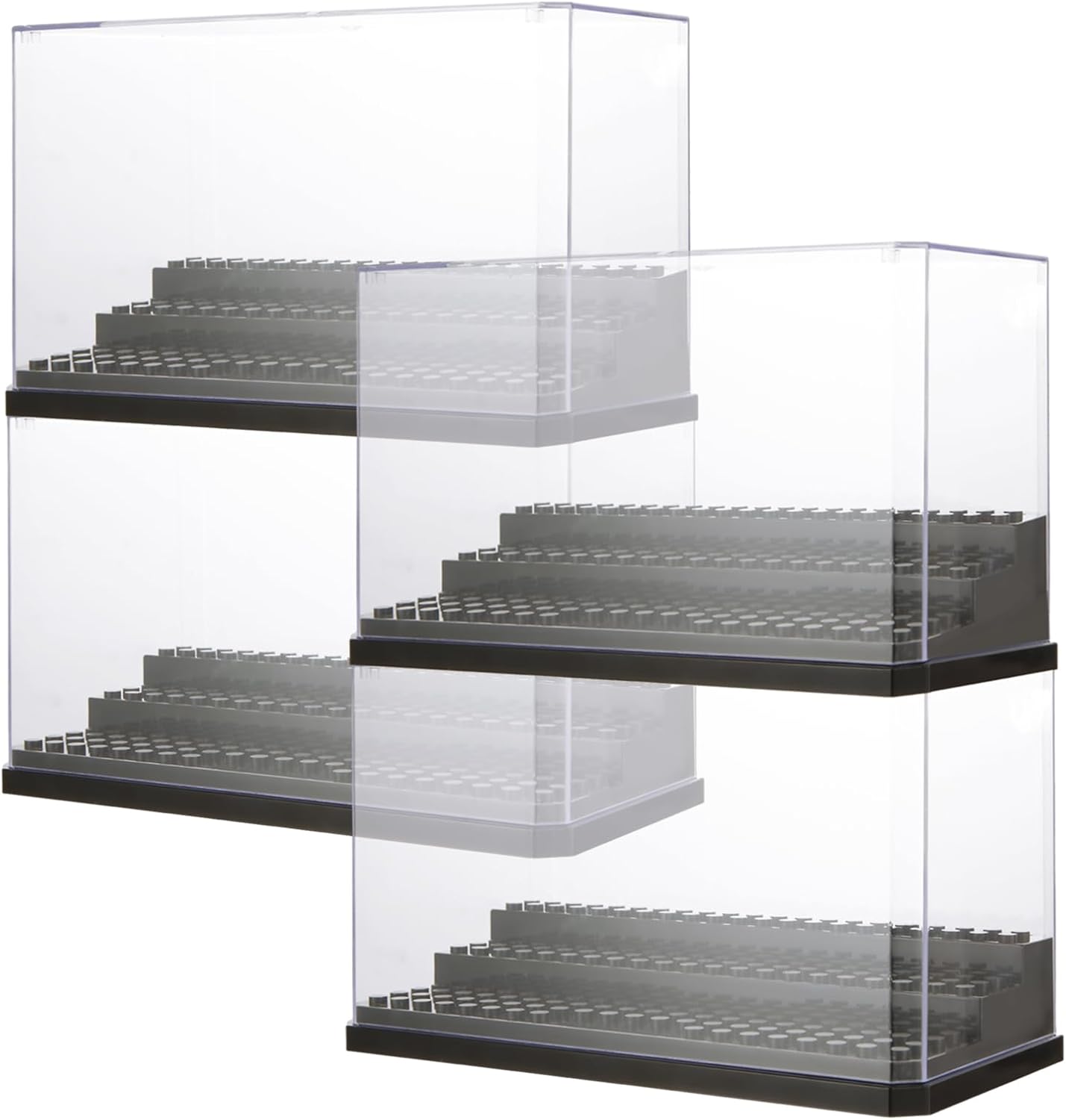 Amazon.com: 4PCS Minifigures Display Case for Action Figures Blocks ...