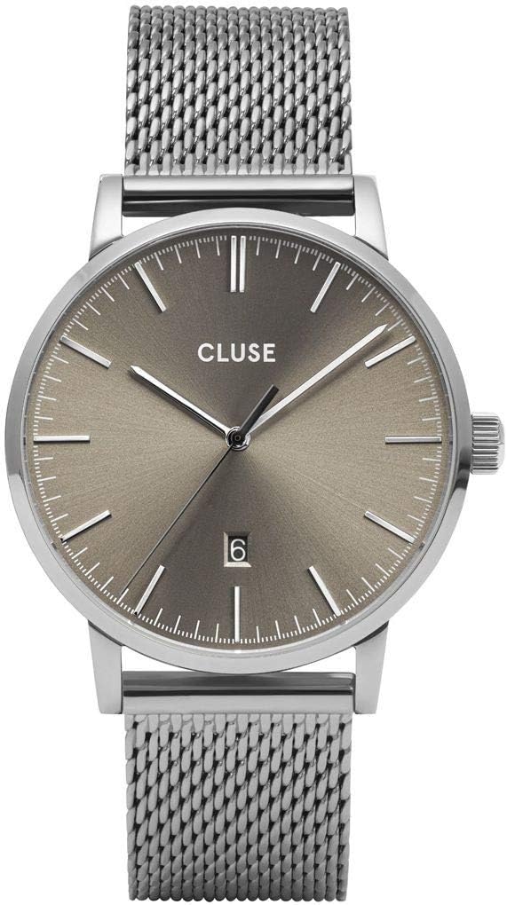Coffret Montre Cluse Aravis Silver et Bracelet Métal : Cluse: Amazon.fr ...