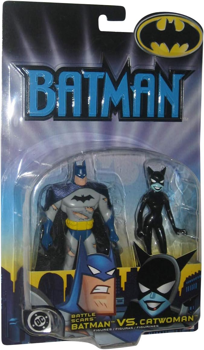 Batman The Animated Series Action Figure 2-Pack Battle Scars Batman Vs ...