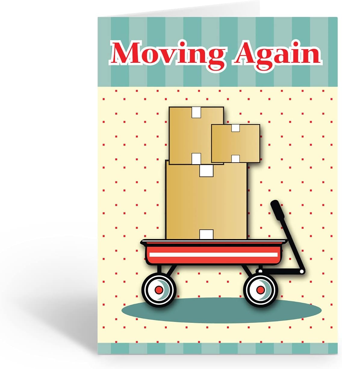 Amazon.com : Stonehouse Collection Moving Cards - New Address Note ...
