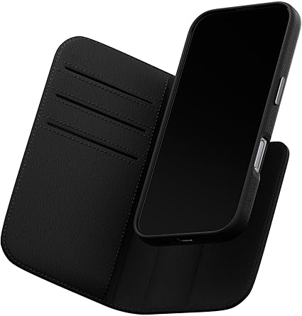 Amazon.co.jp: 【MagEasy】 iPhone 16 Pro Max 対応 ケース MagSafe 対応 手帳型 2way 取り外し 可能 分離式 耐衝撃 レザー スマホケース ...