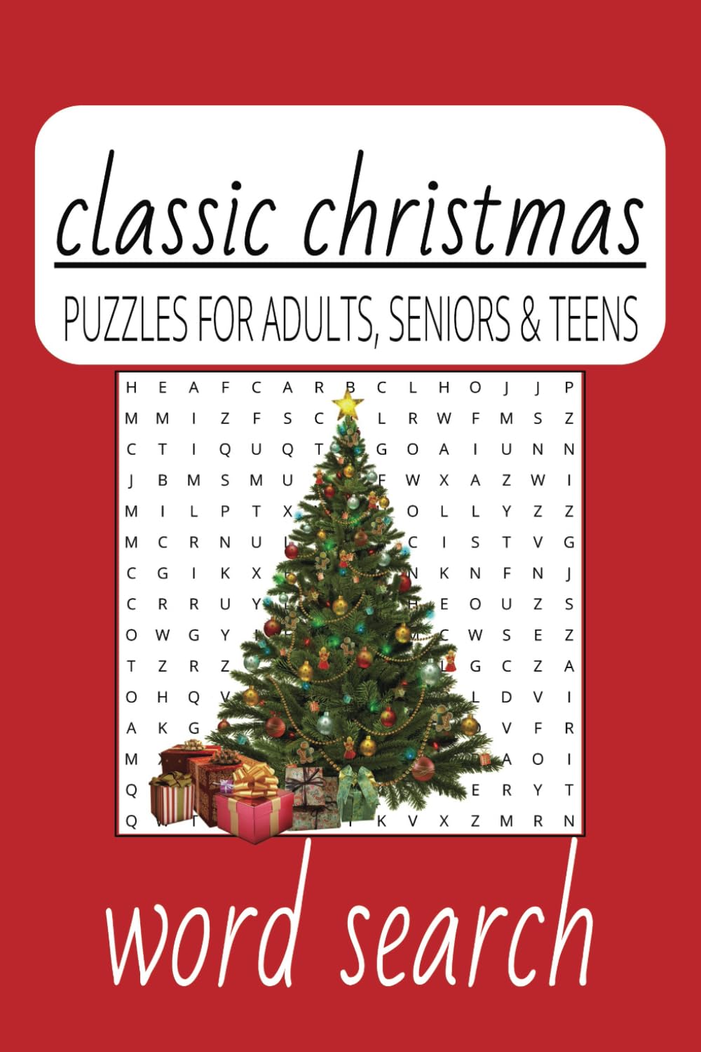 Classic Christmas: Word Searches with Easy to Read Print about The ...