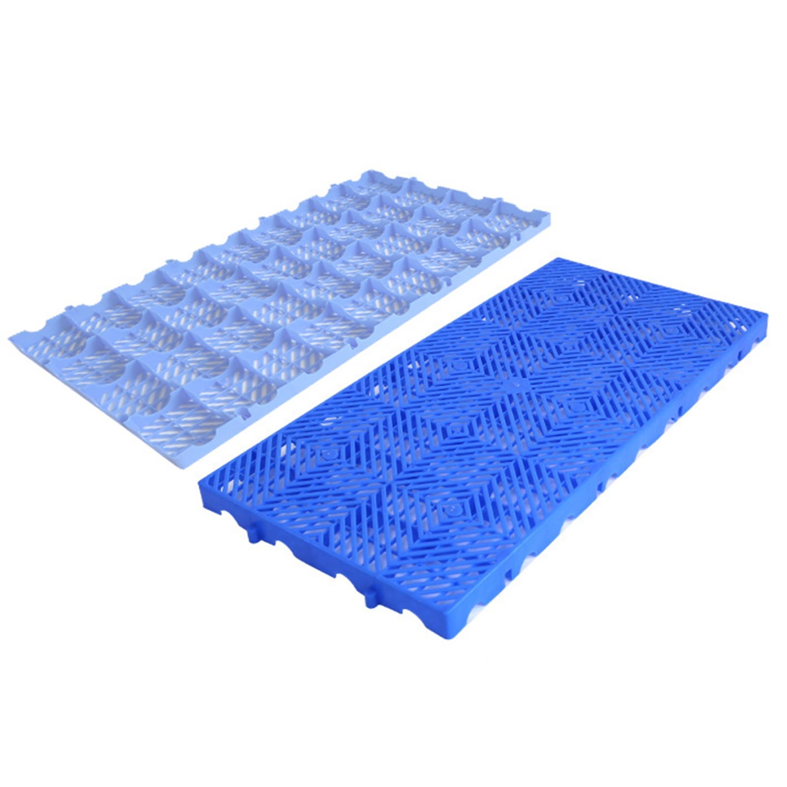 Amazon.com: Plastic Pallets for Basement Storage, Plastic Nestable ...