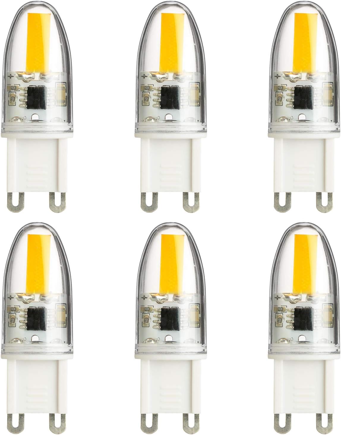 Feit Electric BP35G9/830/LED/6 35-Watt EQ DM G9 Base T4 Specialty LED ...