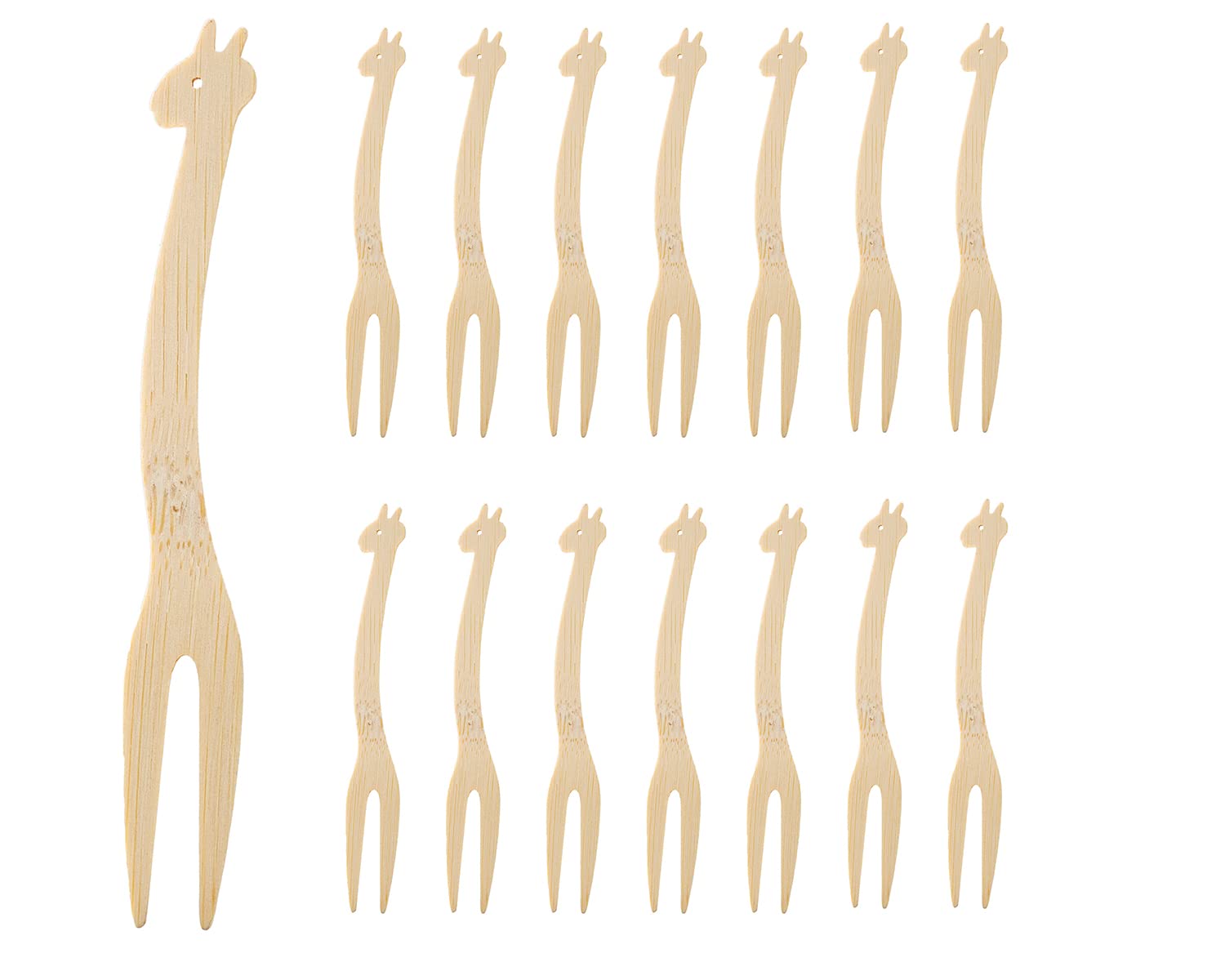 Amazon.com | Sansnow Cute Food Forks for Baby Shower Children Birthday ...