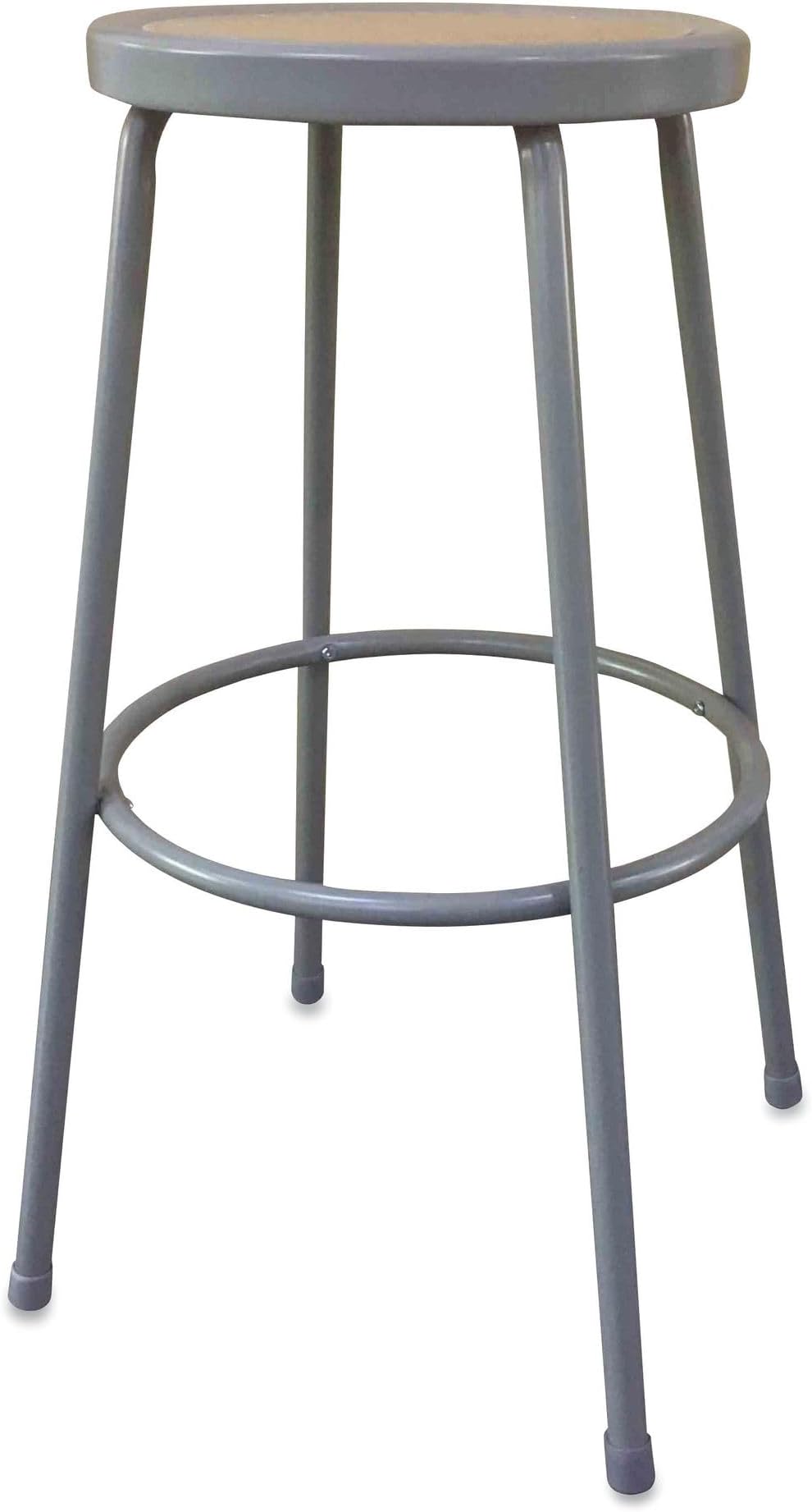 Amazon.com: Alera Industrial Metal Shop Stool, Backless, Supports Up to ...