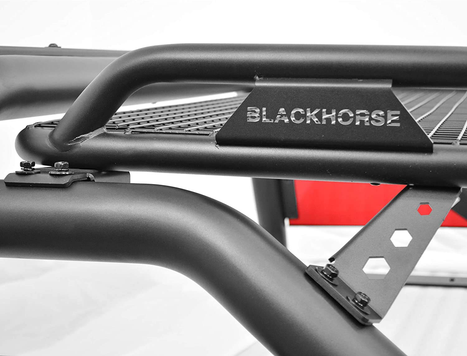 Buy BLACK HORSE Atlas Roll Bar RB-BA1B - Black Compatible with 2000 ...