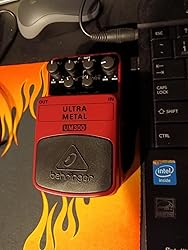 Amazon.com: Behringer Ultra Metal UM300 Heavy Distortion Effects Pedal ...