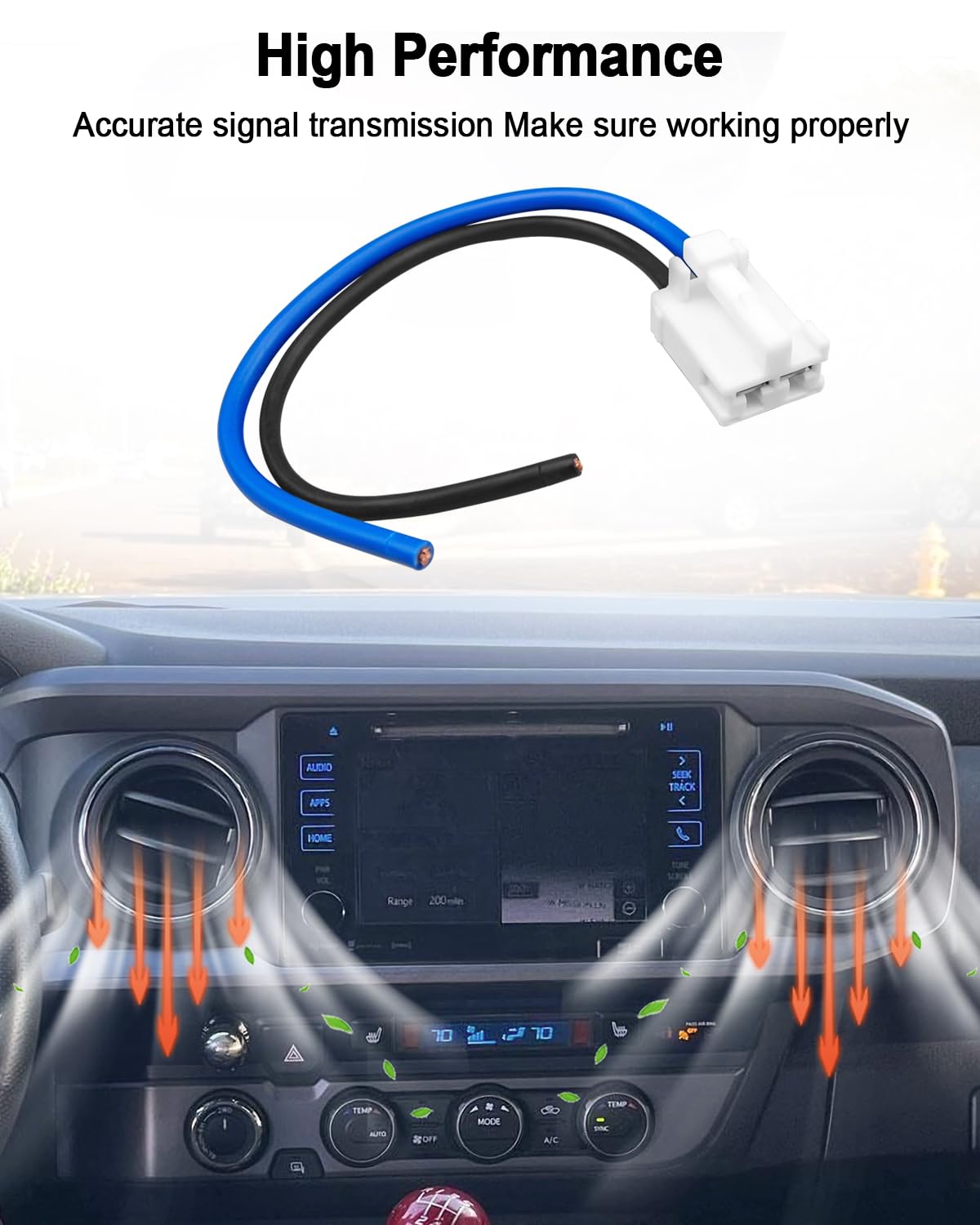 Snapklik.com : Heater Blower Motor Connector Pigtail Fit For Toyota ...