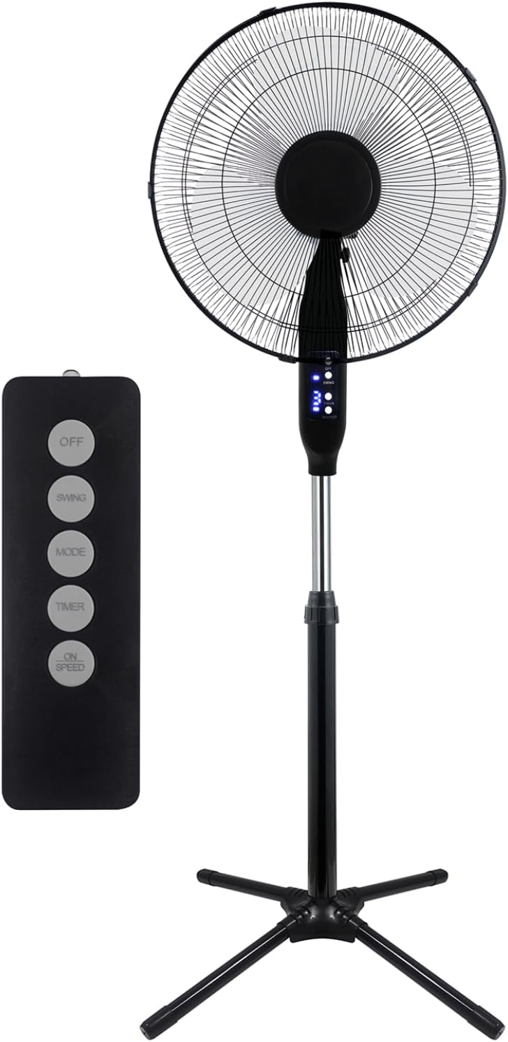 Amazon.com: Craig TH6069, 16 Inch Oscillating Stand Fan with Remote ...