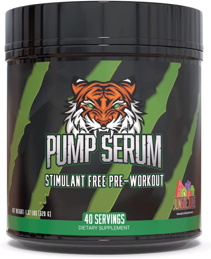 Amazon.com: Underground Bio Labs Panda Supps PUMP, Pre-Workout, No-Clump Formula w/10G L ...