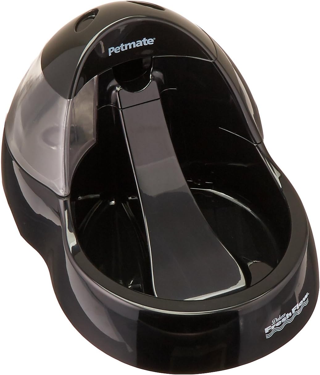 Petmate Deluxe Fresh Flow Purifying Pet Fountain, 108 oz capacity ...