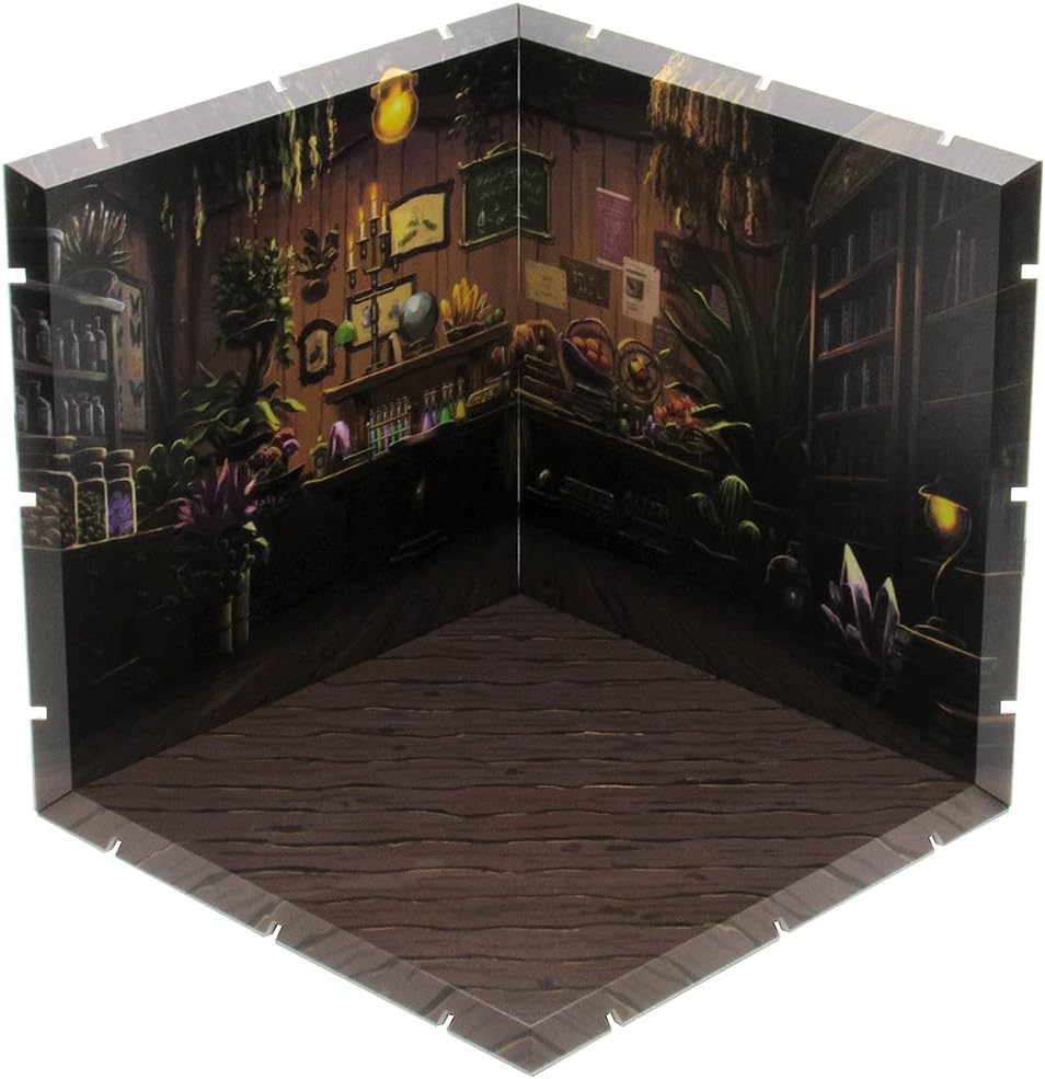 Amazon.com: PLM Dioramansion 150: Witch’s Room Figure Diorama : Arts ...