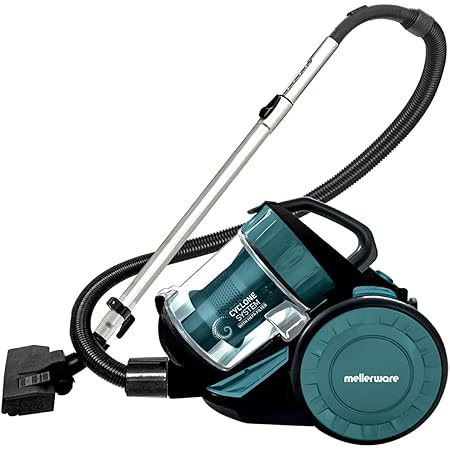 AmazonBasics Cylinder Bagless Vacuum Cleaner with Power Suction, Low ...
