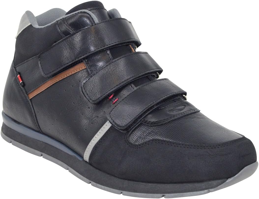 Amazon.com | Pegasus Men's Wide Fit Triple Touch Fasten Boot Adjustable ...