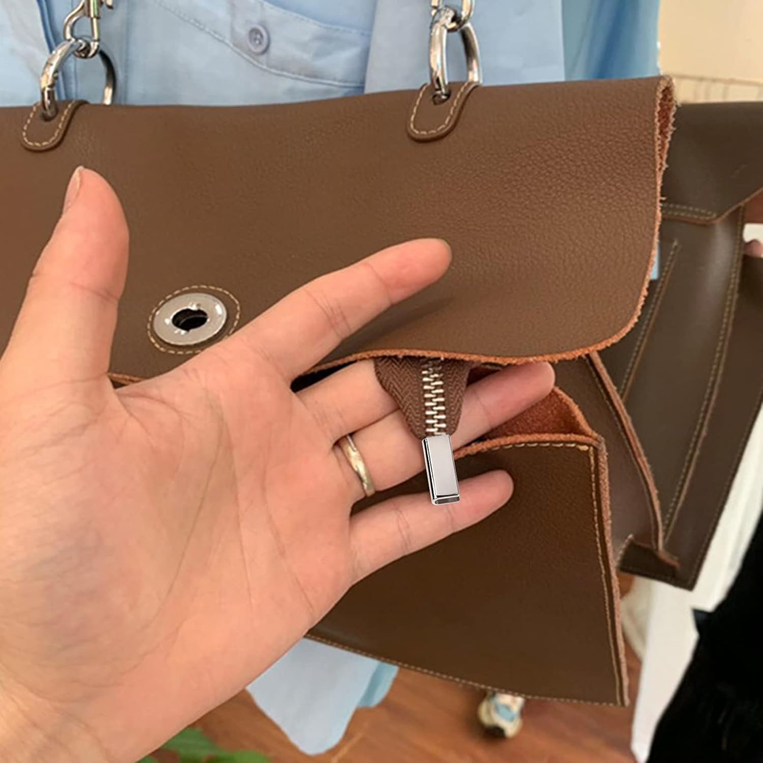 GORGECRAFT 6PCS Strap End Caps Zipper Tip Belt Buckle End Tip 1 Inch ...