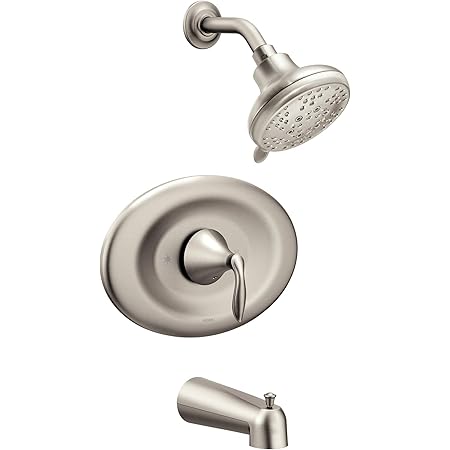 Moen T2139EPBN Eva Collection Posi-Temp Eco-Performance Tub and Shower ...