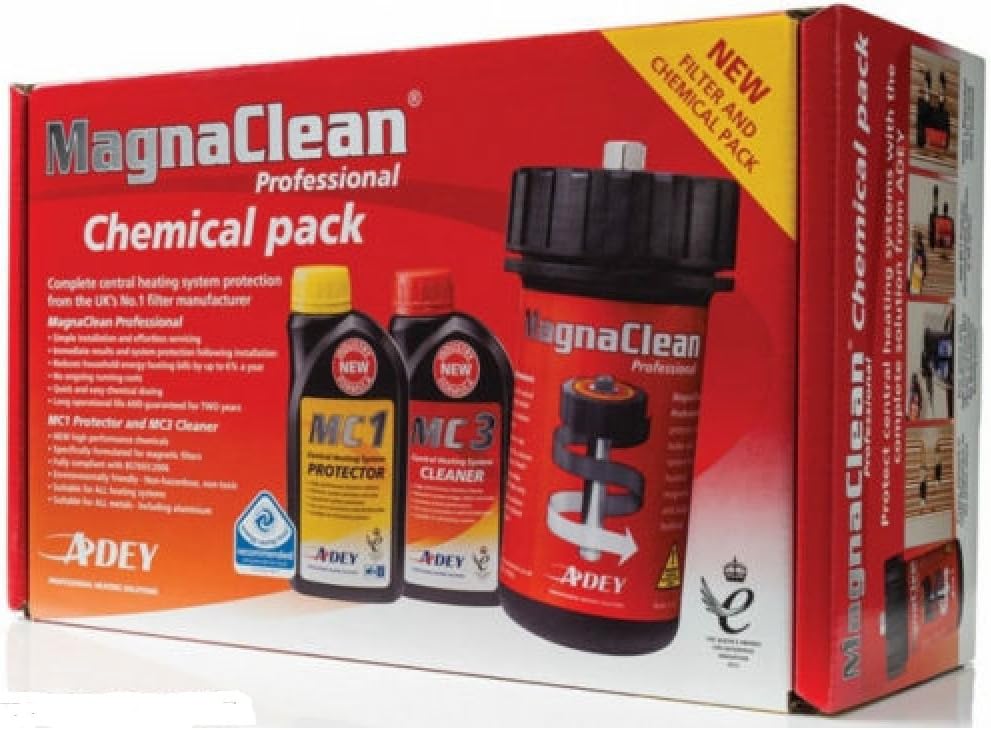 Adey Magnaclean Professional 22Mm & Mc1 Protector & Mc3 Cleaner Pack ...