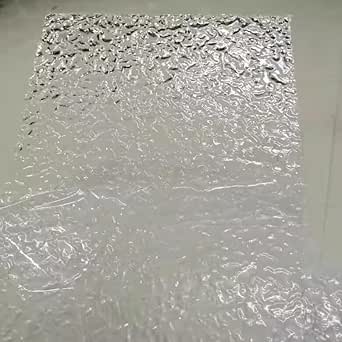 Amazon.com: 8" x 12" Clear Acrylic Sheets Stone Texture,Plexiglass Wave ...