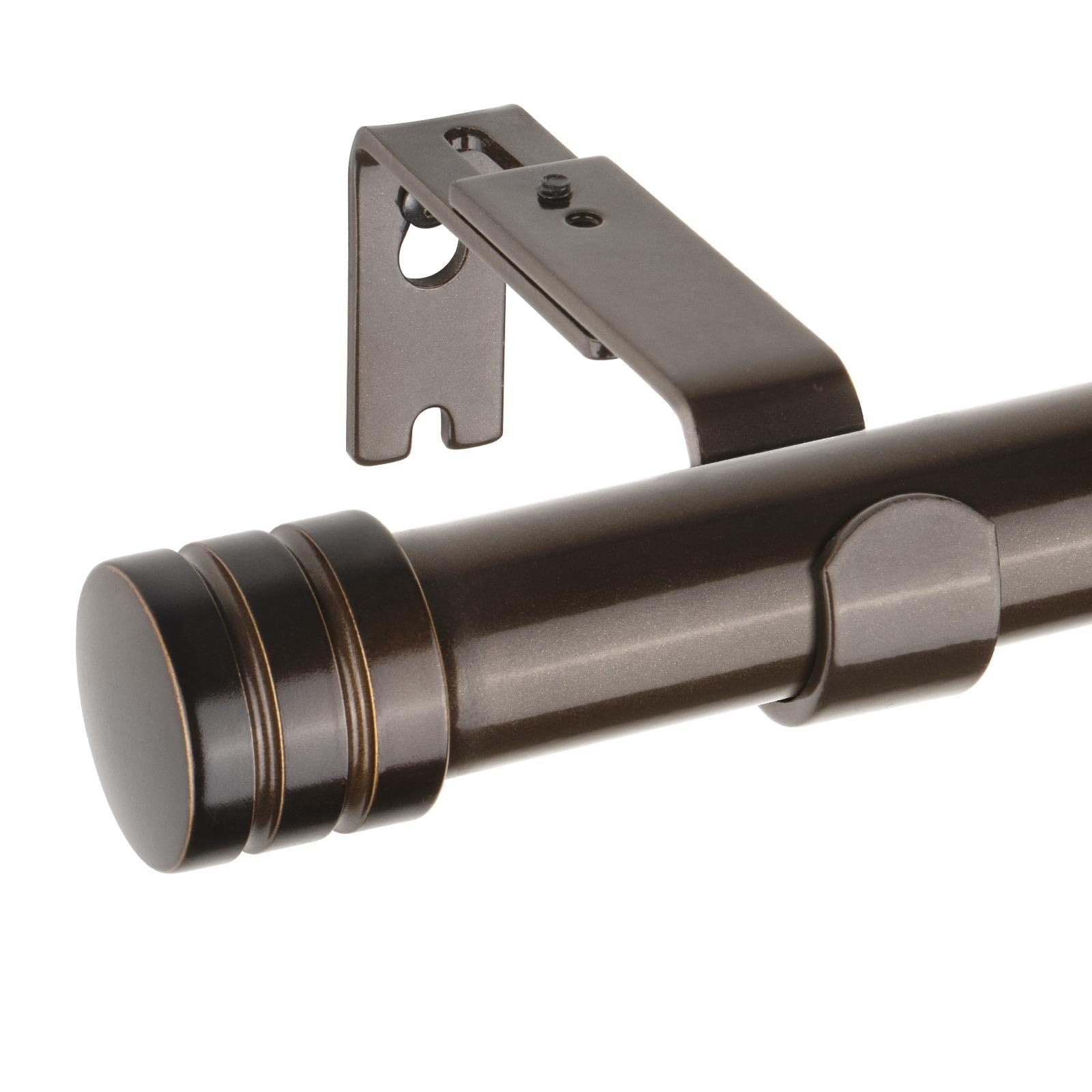 Amazon.com: Bronze Curtain Rods for Windows 66 to 144 Inch, USFOOK 1 ...