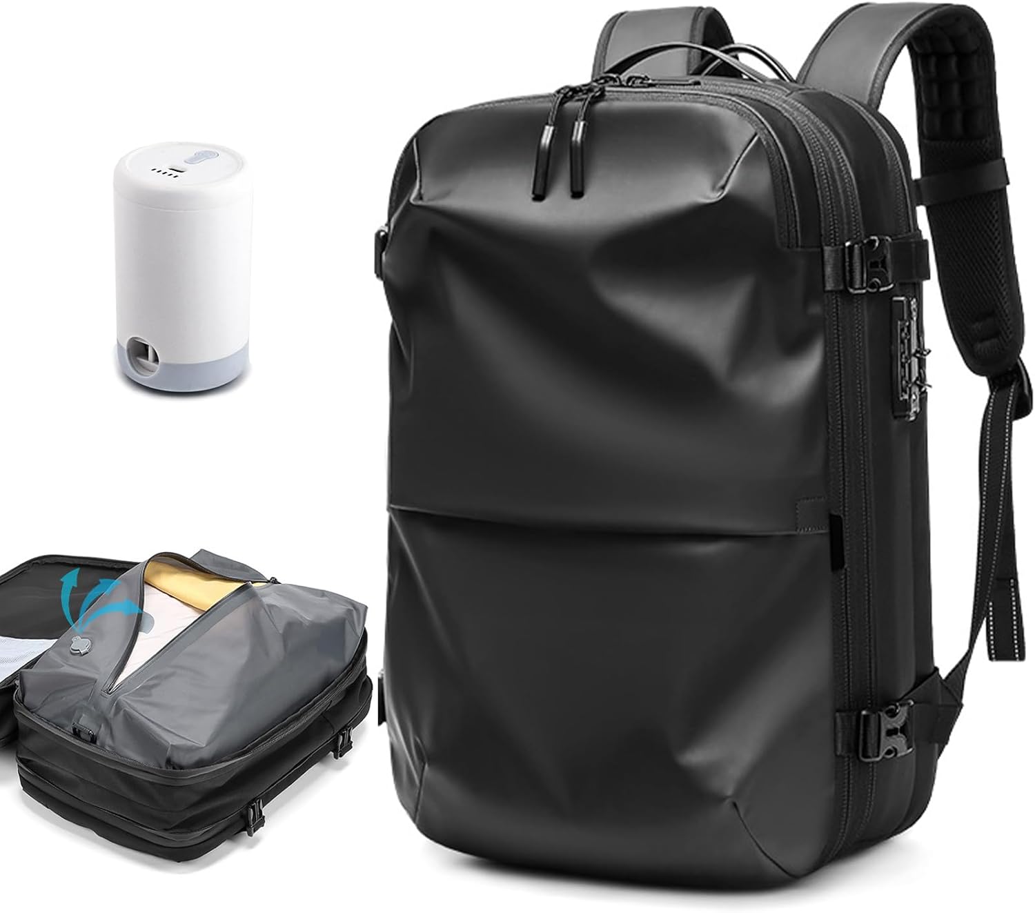 Amazon.com: Quincry Vacpack Backpack, 16 Gallons Expandable Vacuum ...