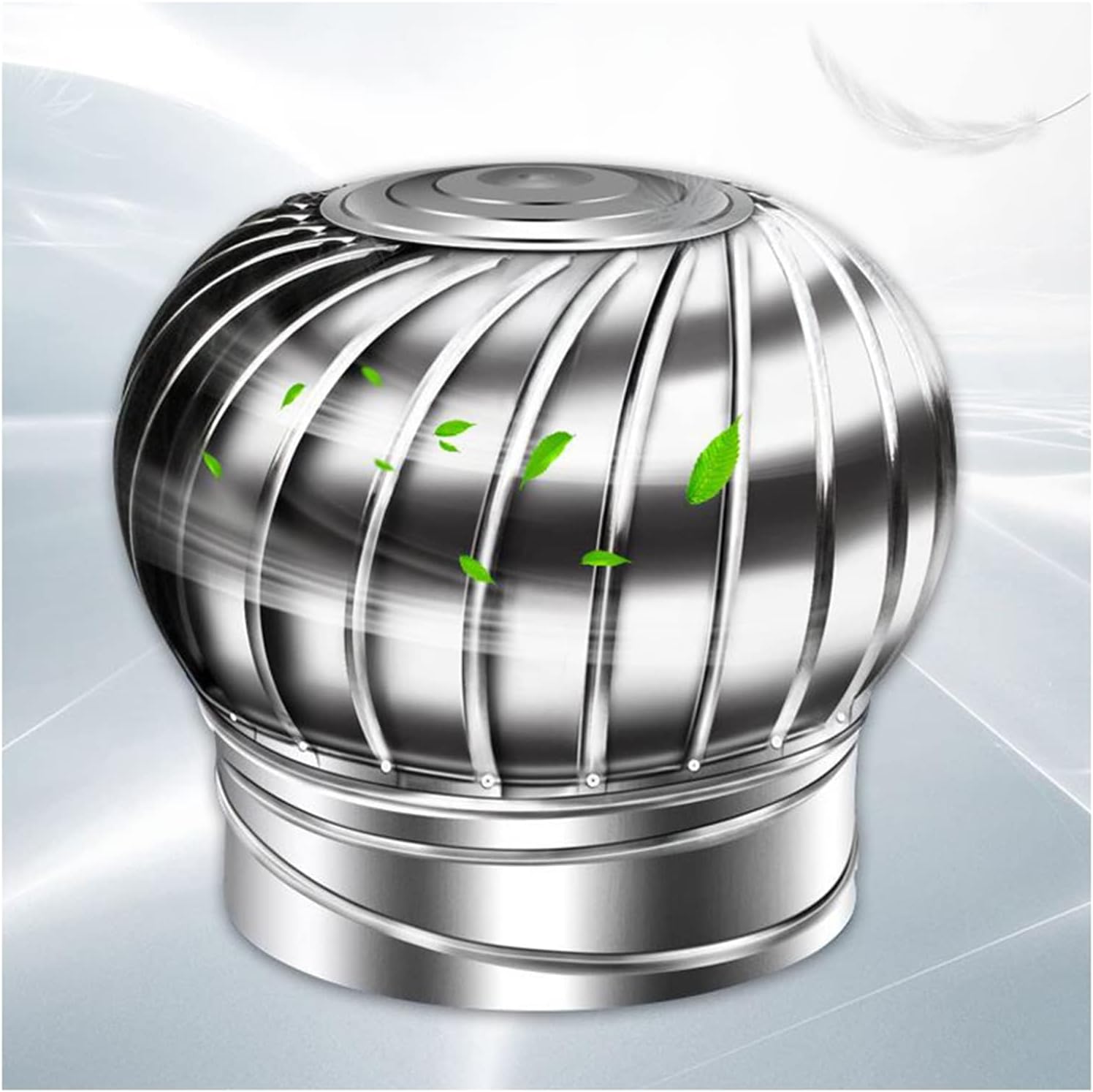 fUfIzU Chimney Spinner Cowl,Stainless Steel Spinner,Anti Downdraught ...