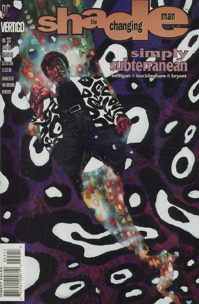 SHADE THE CHANGING MAN #55-57 "LIFE IS SHORT" complete story (SHADE THE ...