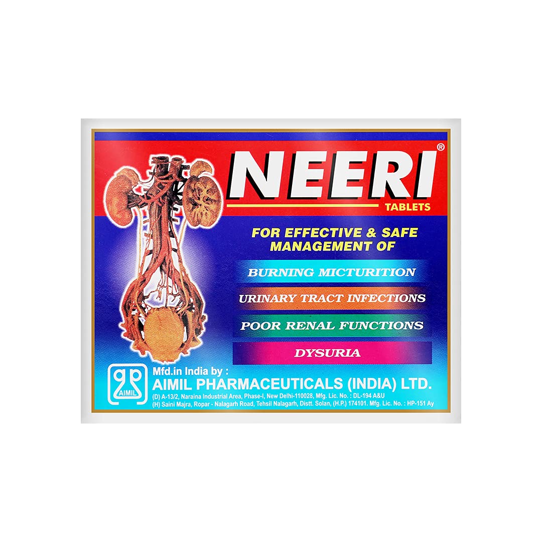 Buy AIMIL NEERI Tablet for Kidney Health | Useful in Urinary Tract ...