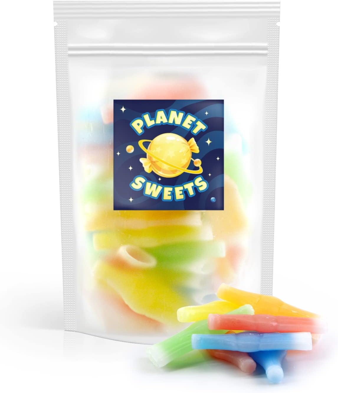 Amazon.com: Nik-L-Nip Wax Bottles Candy Drink 8-Ounce Resealable Bag ...