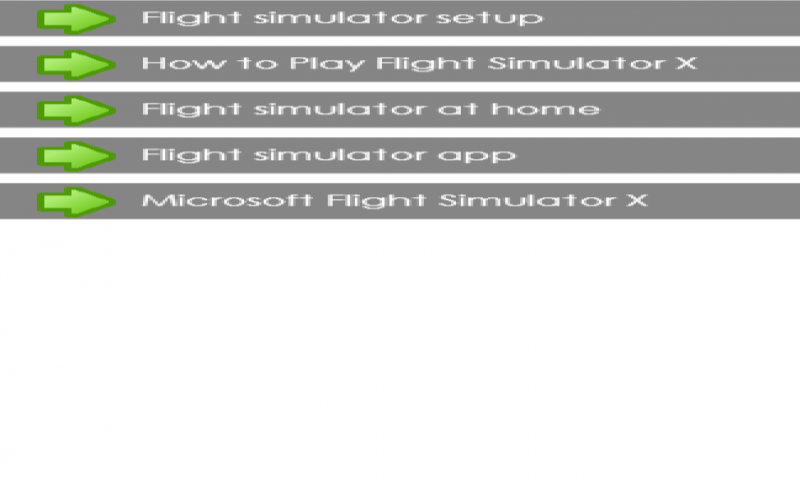 Flight Simulator Setup - App on Amazon Appstore