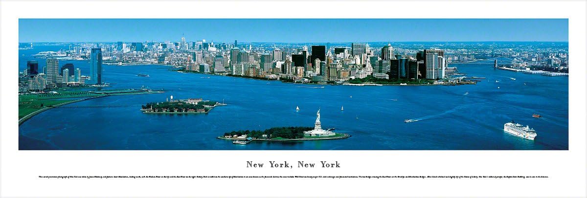 Amazon.com: James Blakeway (New York, New York, Series 9) Panorama Art ...