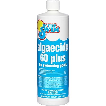 Amazon.com : In The Swim Super Pool Algaecide – Low Odor Non-Foaming ...