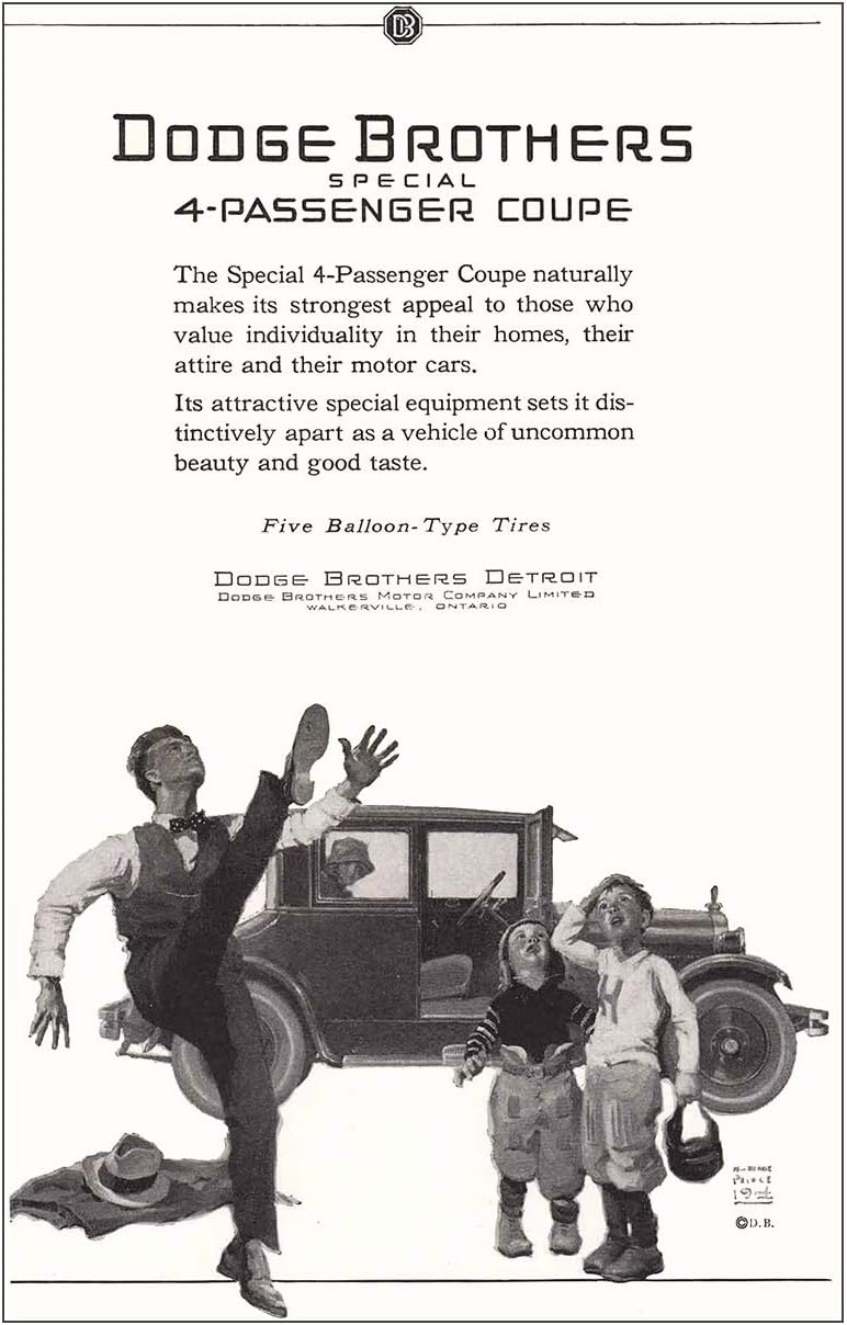 Amazon.com: RelicPaper 1936 Dodge Brothers Special 4-Passenger Coupe ...