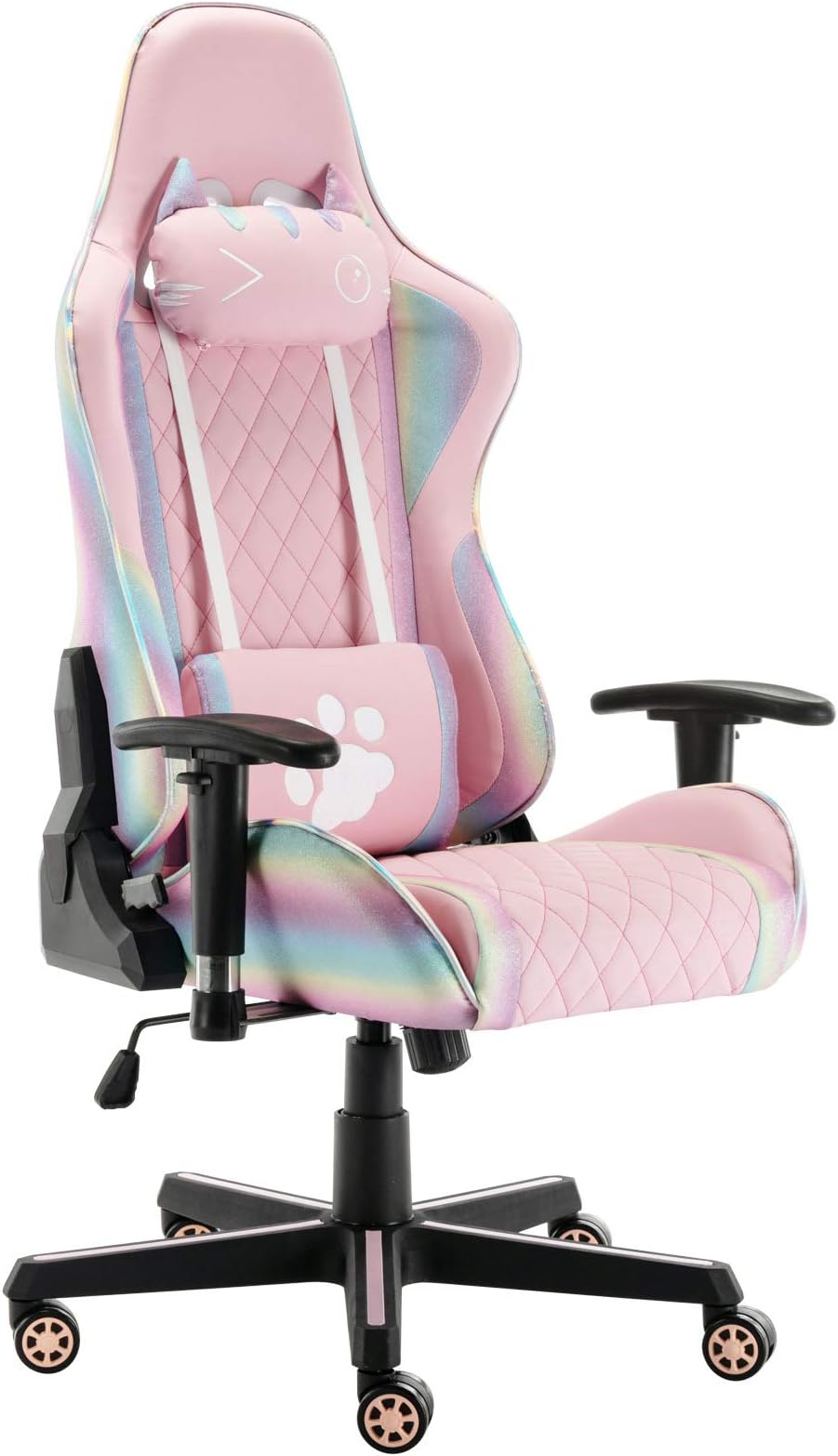 Amazon.com: Computer Gaming Chair, Ergonomic Cute Kitty Cat PC Gamer ...