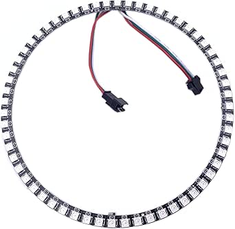 WS2812B 8/16/24/35/45/60/90/241 LED Pixel Ring Address LED Module ...