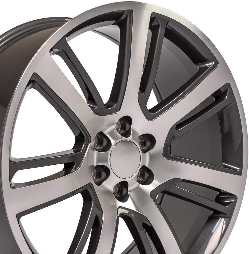 Amazon.com: OE Wheels LLC 22 inch Rim Fits 6x139.7 Silverado Suburban Tahoe Sierra Yukon ...