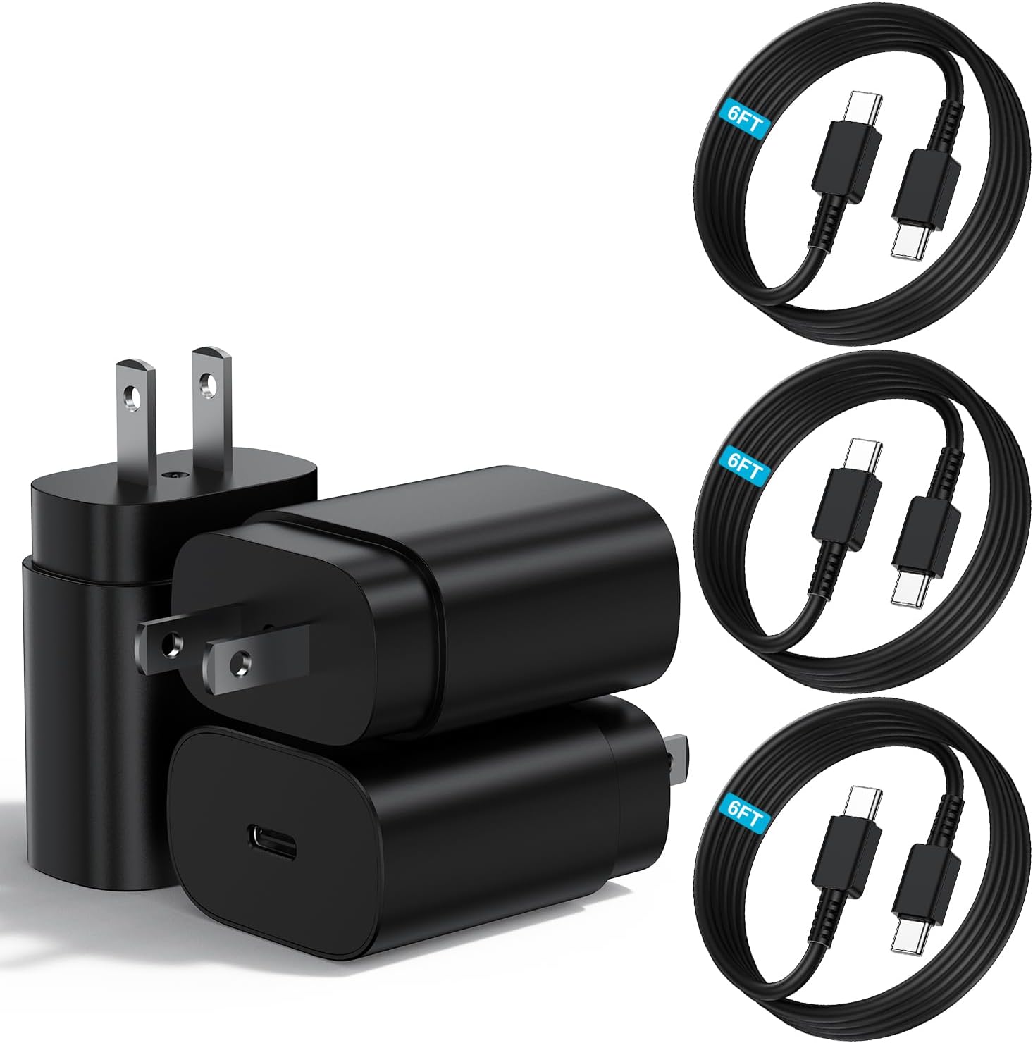 Amazon.com: Type C Charger, 25W PD USB C Wall Charger Super Fast ...