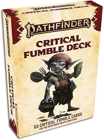 Amazon.com: Pathfinder Critical Fumble Deck : Staff, Paizo: Toys & Games
