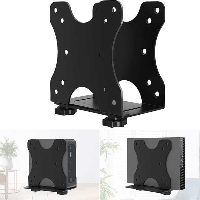 Amazon.com: Adjustable Thin Client Mini PC Mount Bracket, Mini PC Vesa ...