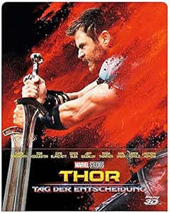 Thor: Tag der Entscheidung 3D + 2D Limited Editon Steelbook [3D Blu-ray ...