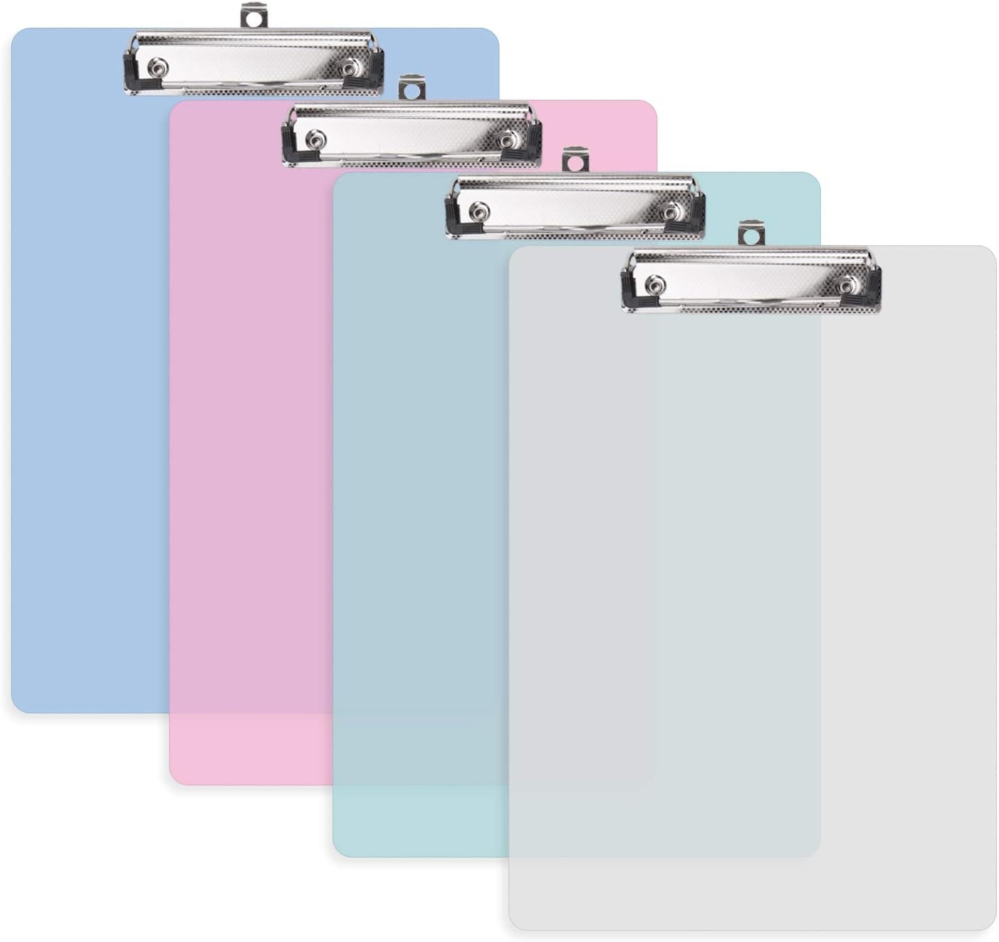 5 Star Clipboard Plastic Durable with Rounded Corners A4, Translucent ...
